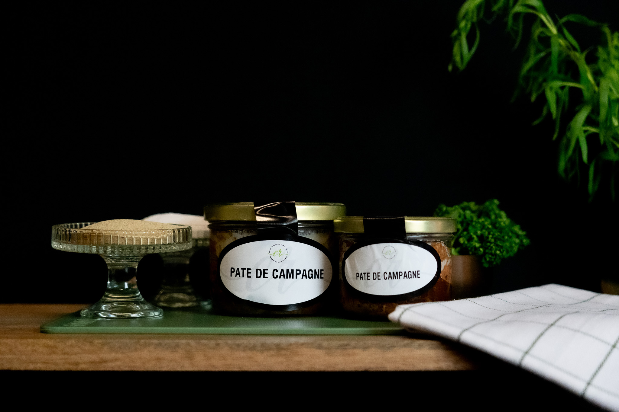 Conserve de pâté de campagne - La ferme des Champs Romet